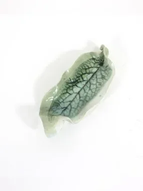 Vintage handmade | Accents | Vintage Studio Pottery Ceramic Leaf Dish ...